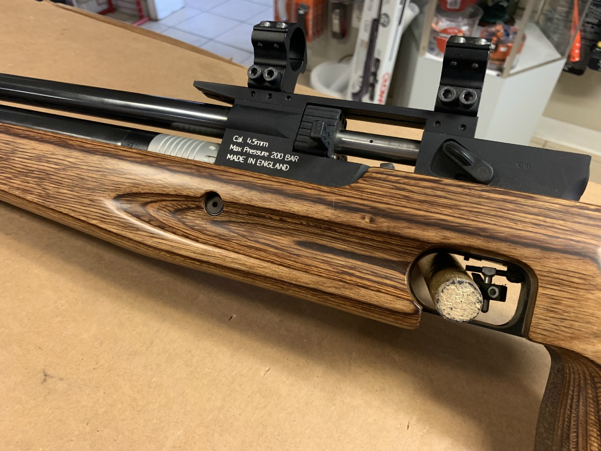 AIR ARMS PRO TARGET COMPETITION HIGH PERFORMANCE AIR RIFLE ADJUSTABLE ...