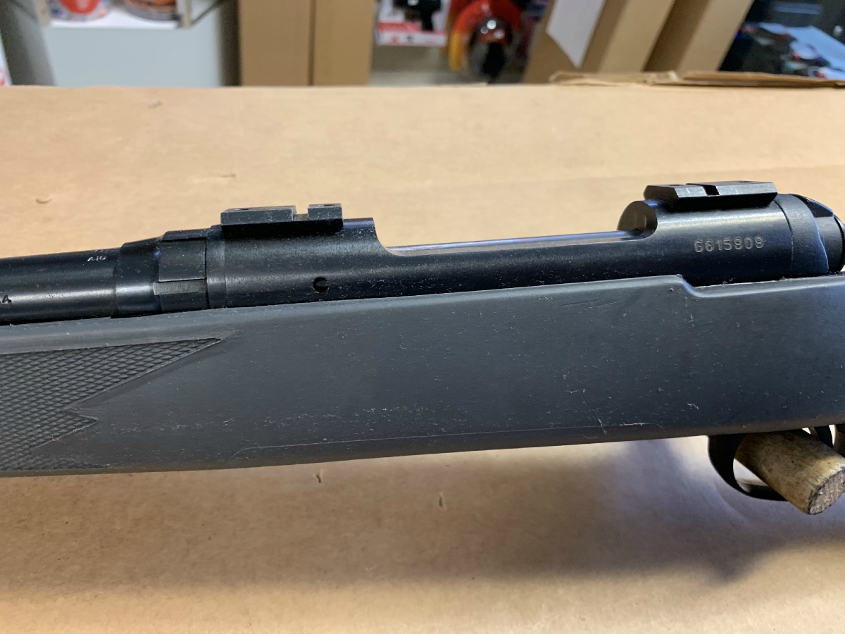 Stevens Model 200 Bolt Action Rifle Grey Synthetic Stock With Scope ...
