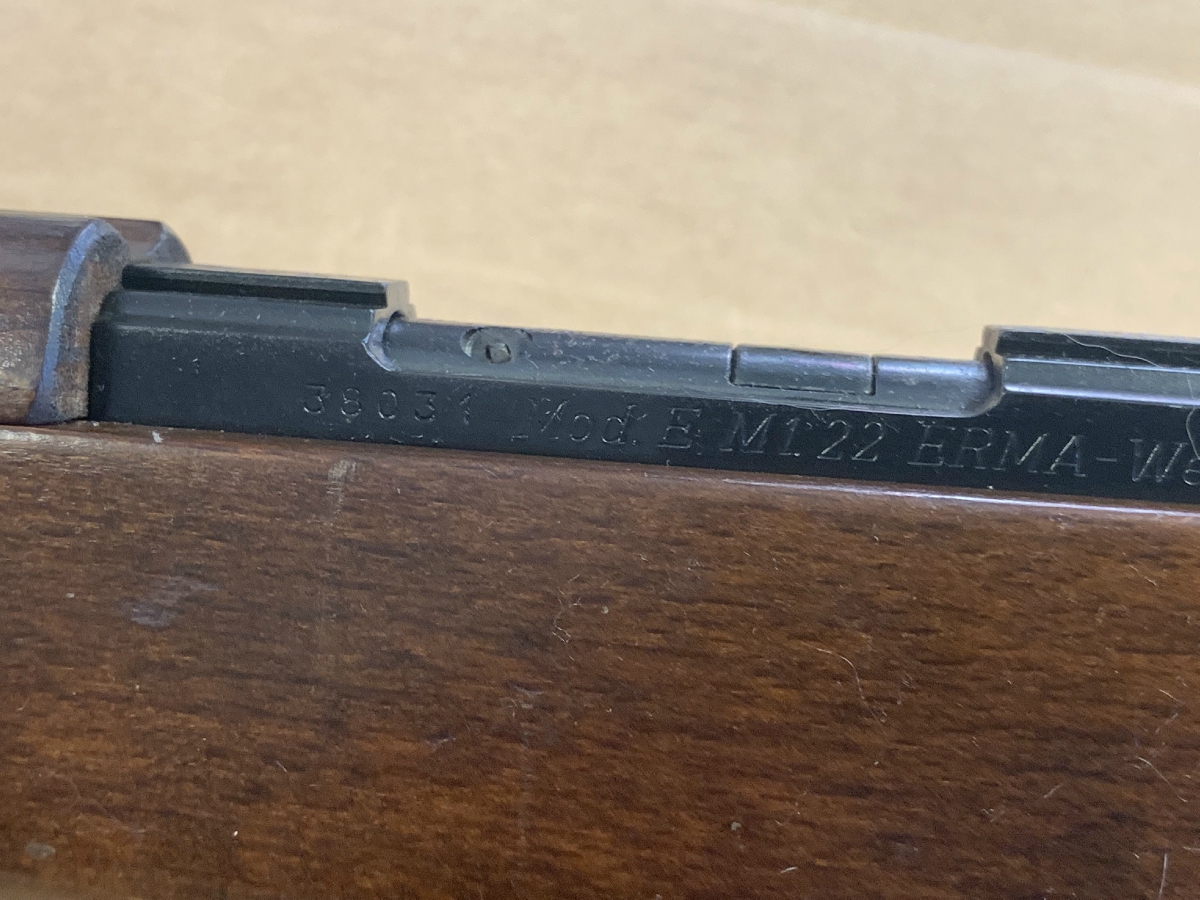 Erma Werke Model E M1 22 Carbine Semi-Auto Rifle 20 Inch Barrel ...