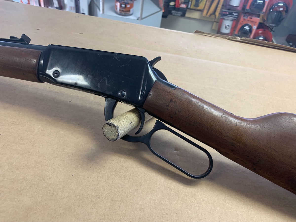 ITHACA GUN CO - MODEL 72 SADDLE GUN LEVER ACTION RIFLE 18.5 INCH BARREL ...