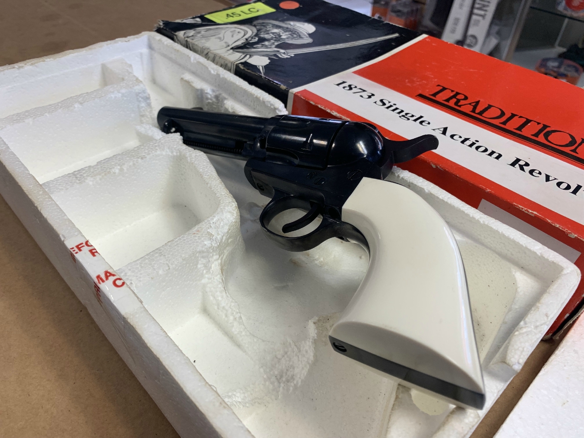 Traditions Frontier Series 1873 Single-Action Revolver Steel Frame ...