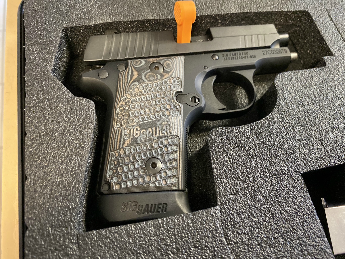 Sig Sauer P238 Extreme Subcompact Pistol 238-380-Xtm-Blkgry Night ...