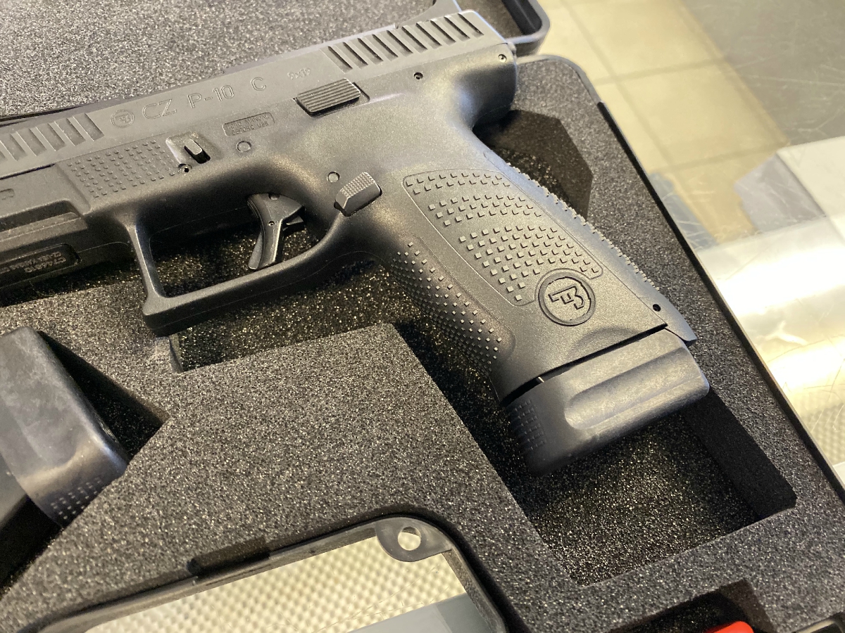 Cz P-10 C Double Suppressor Ready 4.61 Inch Barrel 15+1 Black Backstrap ...