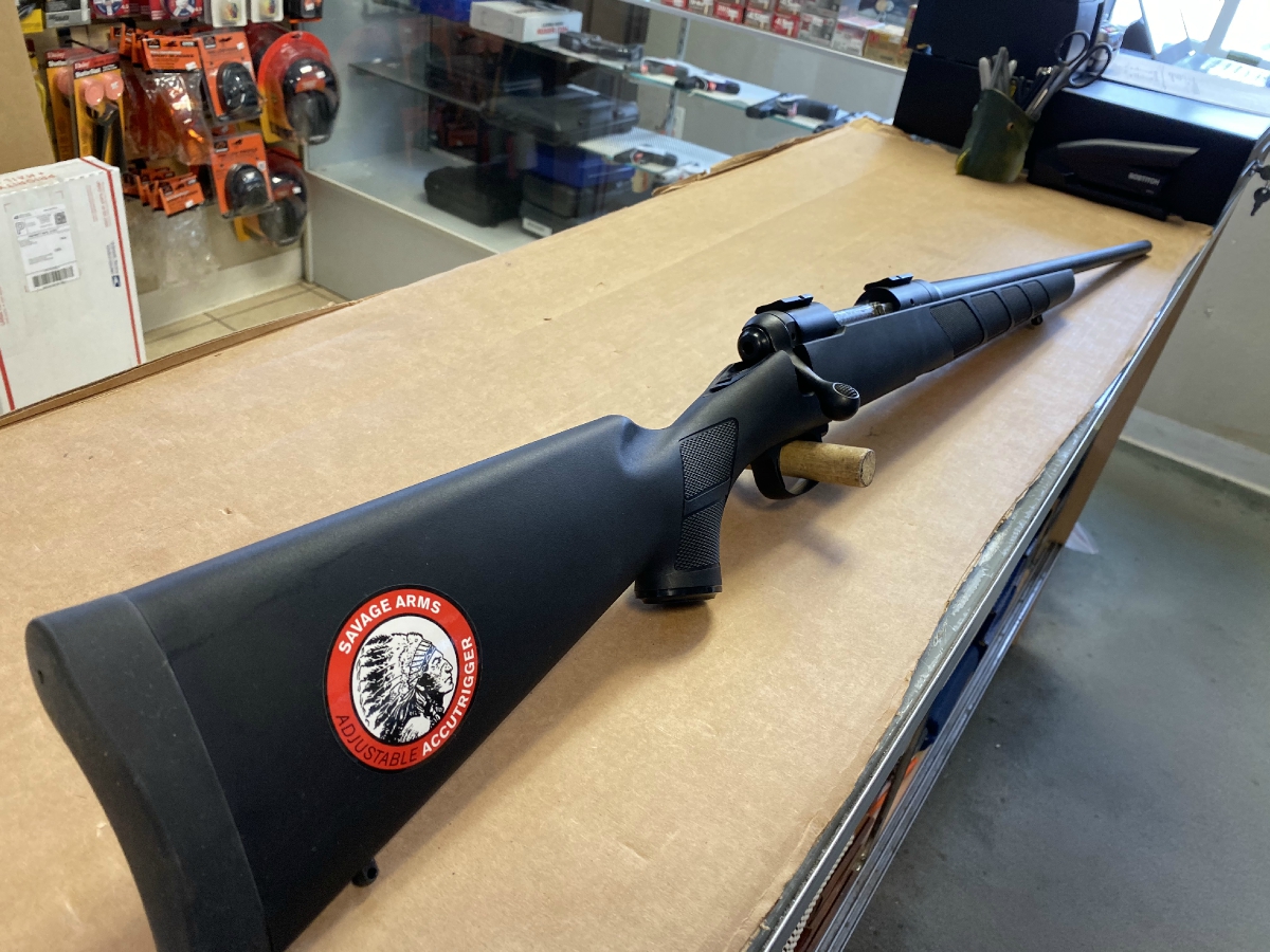 Savage Model 11 Bolt Action Rifle Accu Trigger With Scope Bases 22 Inch ...