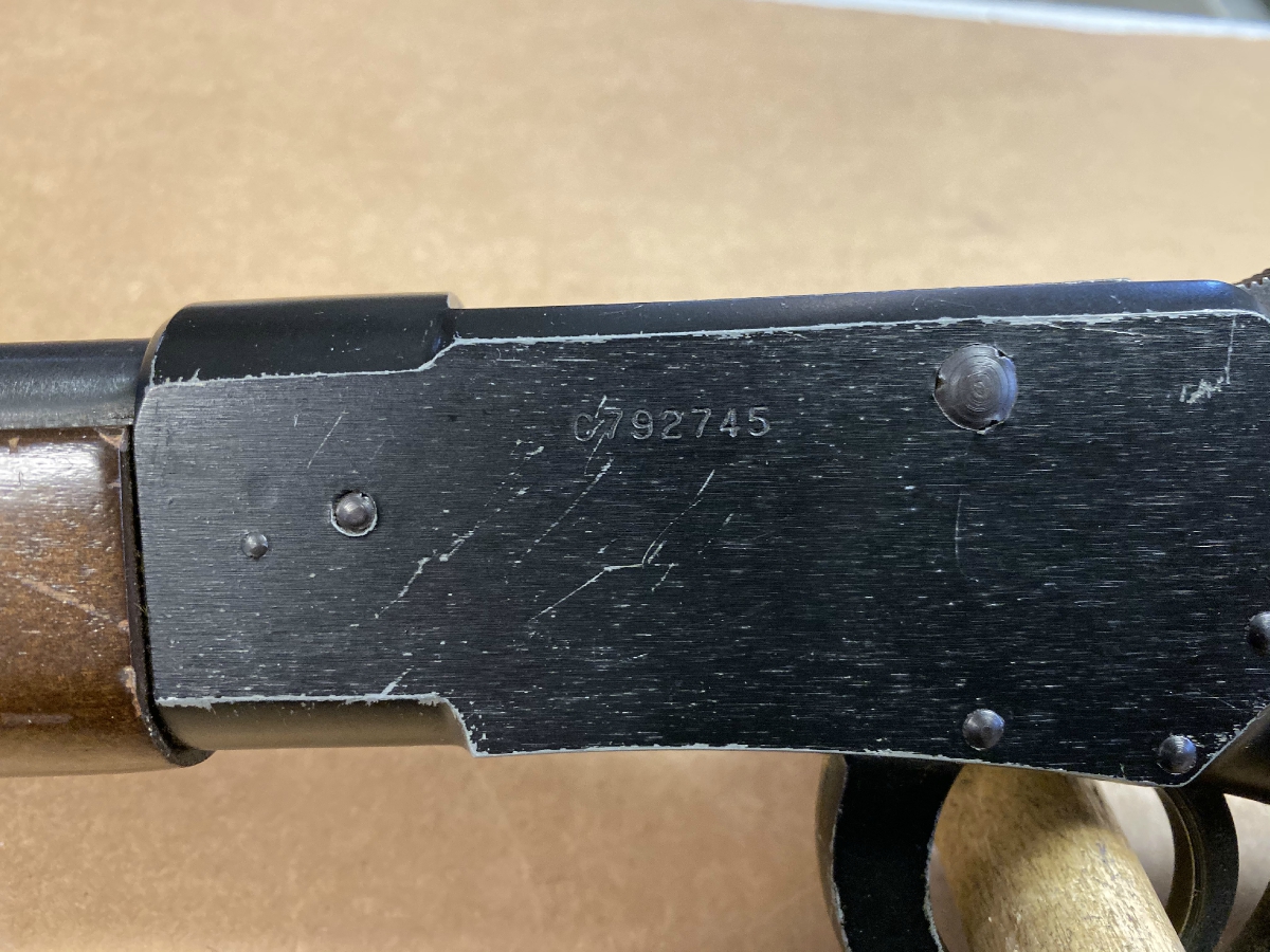 Stevens Westernfield Model 89 Single Shot Falling Block Lever Action ...