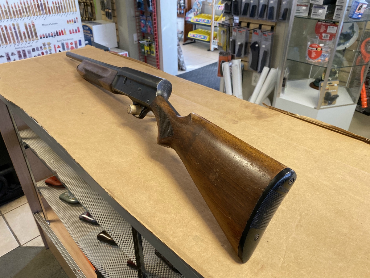REMINGTON MODEL 11 SEMI-AUTO SHOTGUN 20 INCH SHORTENED BARREL WOOD STOCK