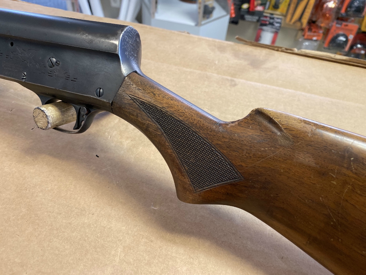 REMINGTON - MODEL 11 SEMI-AUTO SHOTGUN 20 INCH SHORTENED BARREL WOOD ...
