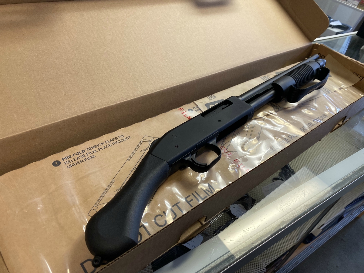 Mossberg 590 Shockwave Pump 410 Gauge 14 Inch 3 Inch 5+1 Black Fixed ...