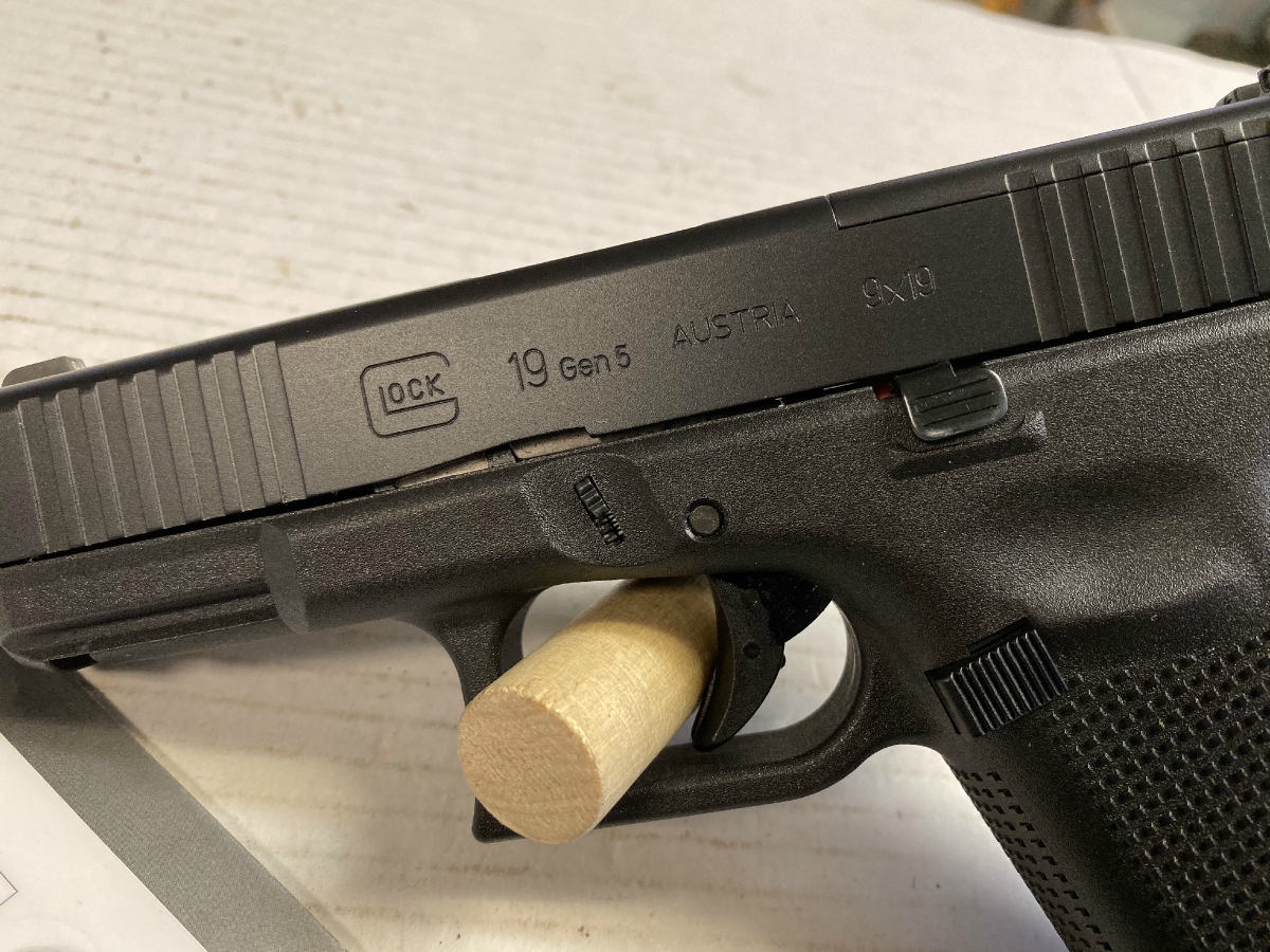 Glock Model G19 Gen 5 Mos Semi-Auto Pistol With Trijicon Night Sights ...
