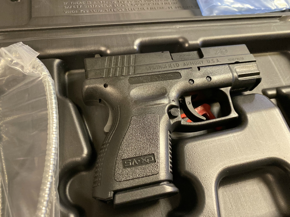 Springfield Armory Model Xd Defender Subcompact Double Action 3 Inch ...