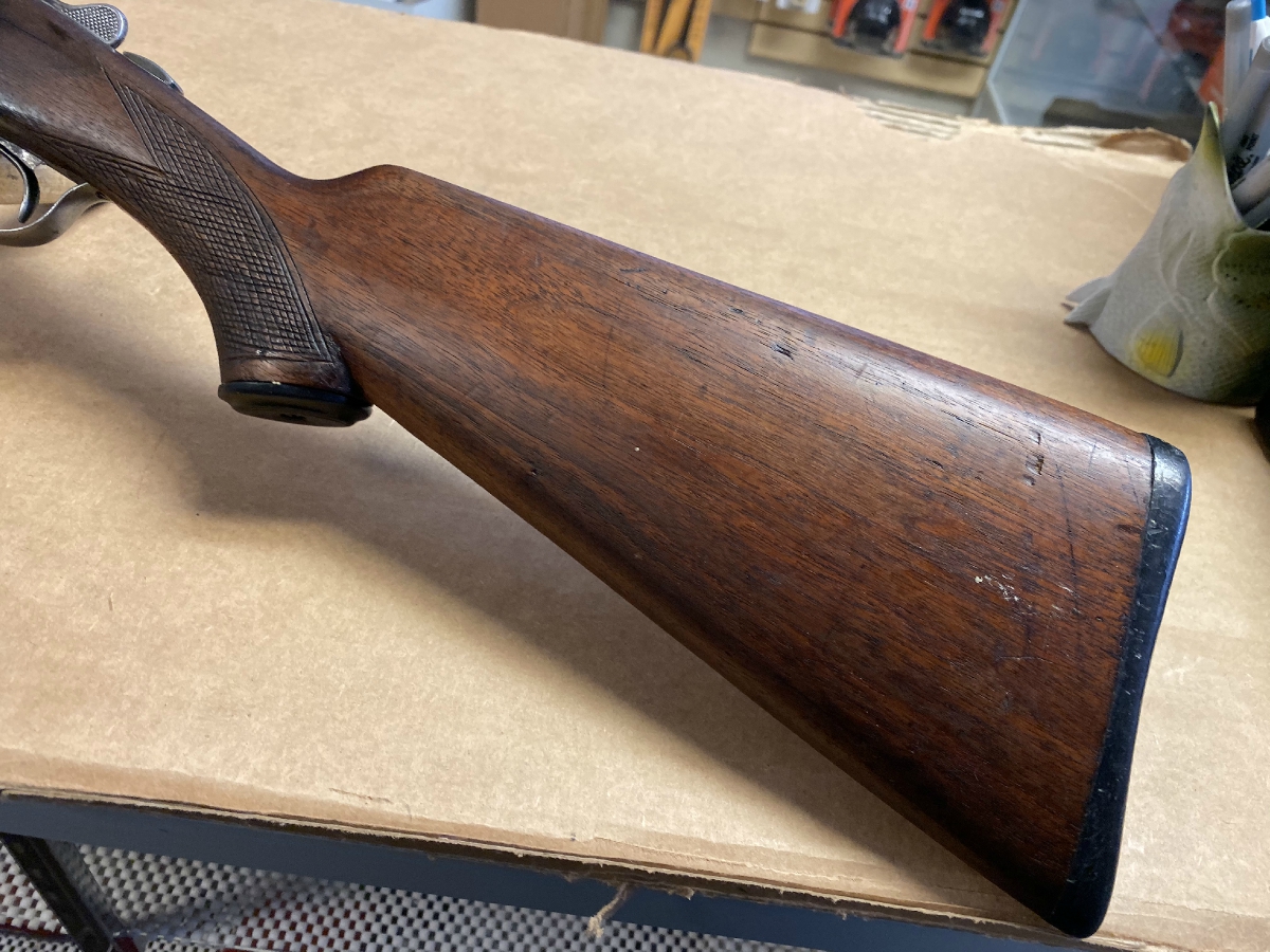 STEVENS - MODEL 330 SIDE BY SIDE SHOTGUN 30 INCH BARRELS WOOD STOCK ...