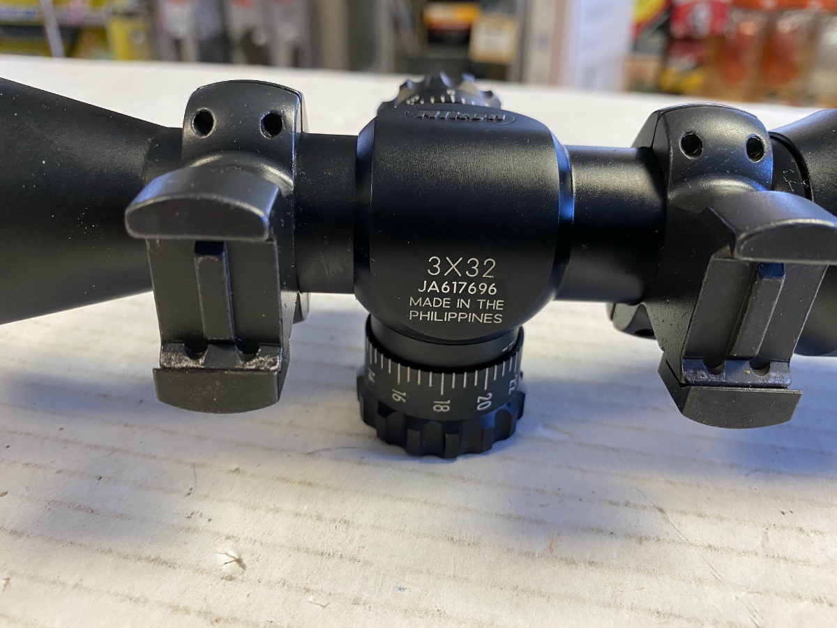 Nikon P-223 3x32 Tactical Rifle Scope With Rings Excellent For Sale at ...