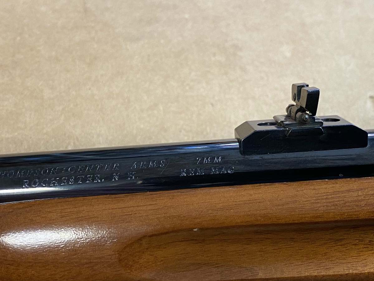 Thompson Center Model Tcr-87 Break Action Single Shot Rifle 20 Inch ...