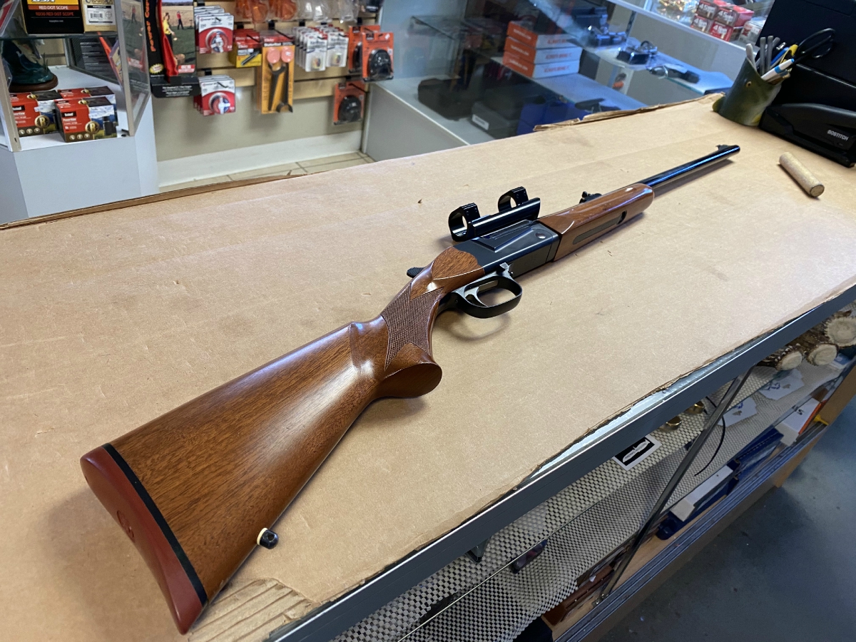 Thompson Center Model Tcr-87 Break Action Single Shot Rifle 20 Inch ...