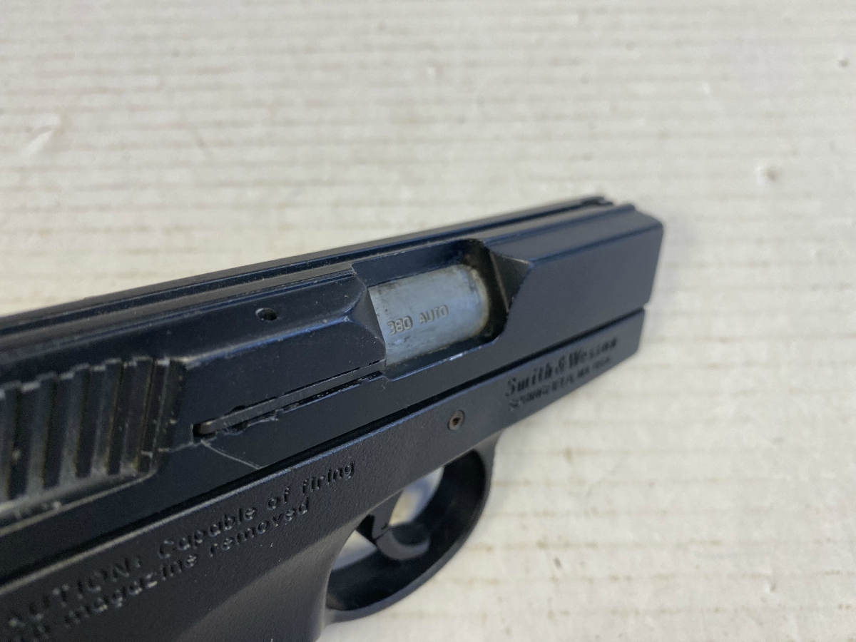 Smith & Wesson Model Sw380 Semi-Auto Pistol One 8 Round Magazine Blued ...