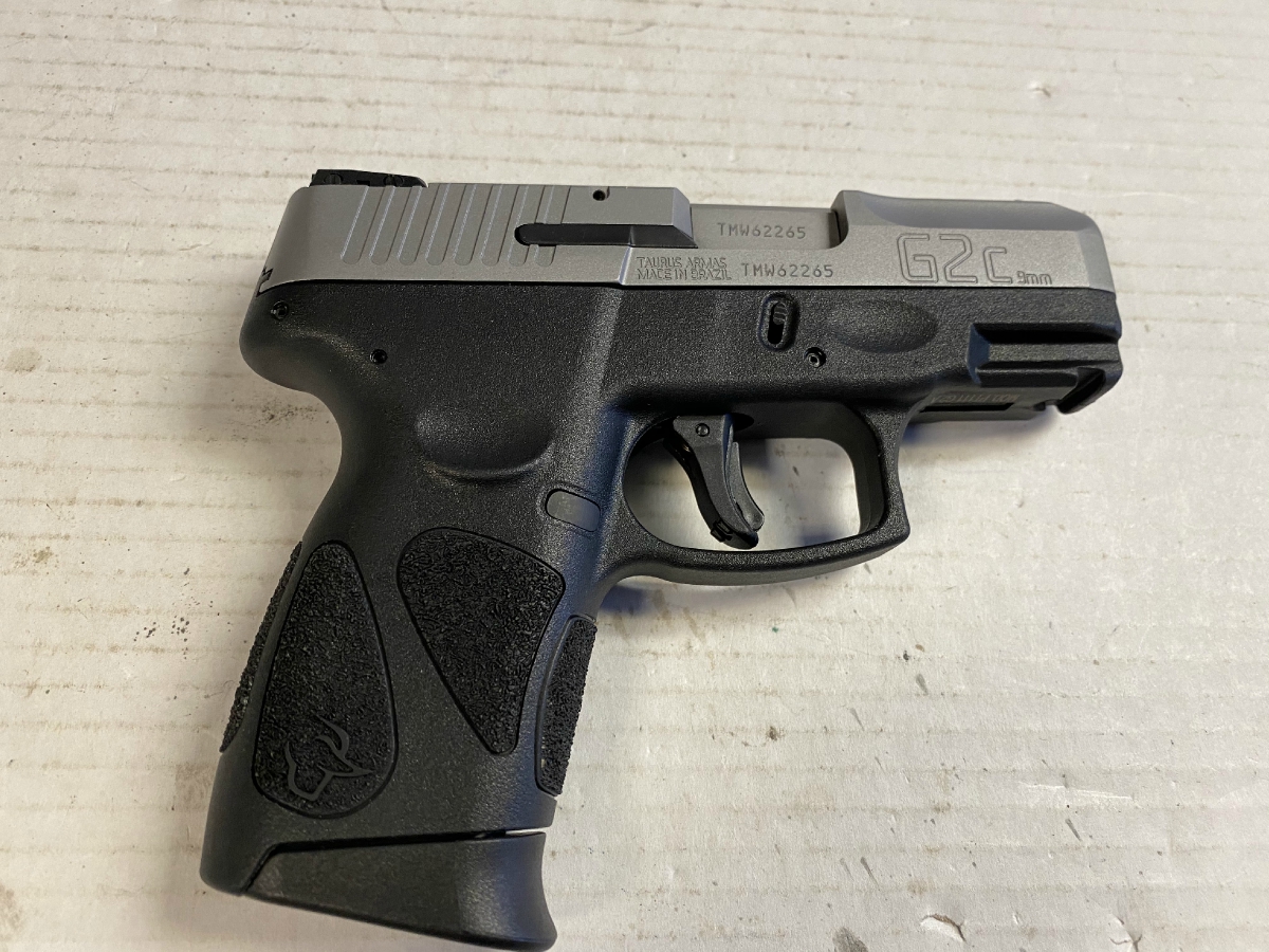 Taurus Model G2c Stainless Slide 3.25 Inch One 12 Round Mag Excellent ...
