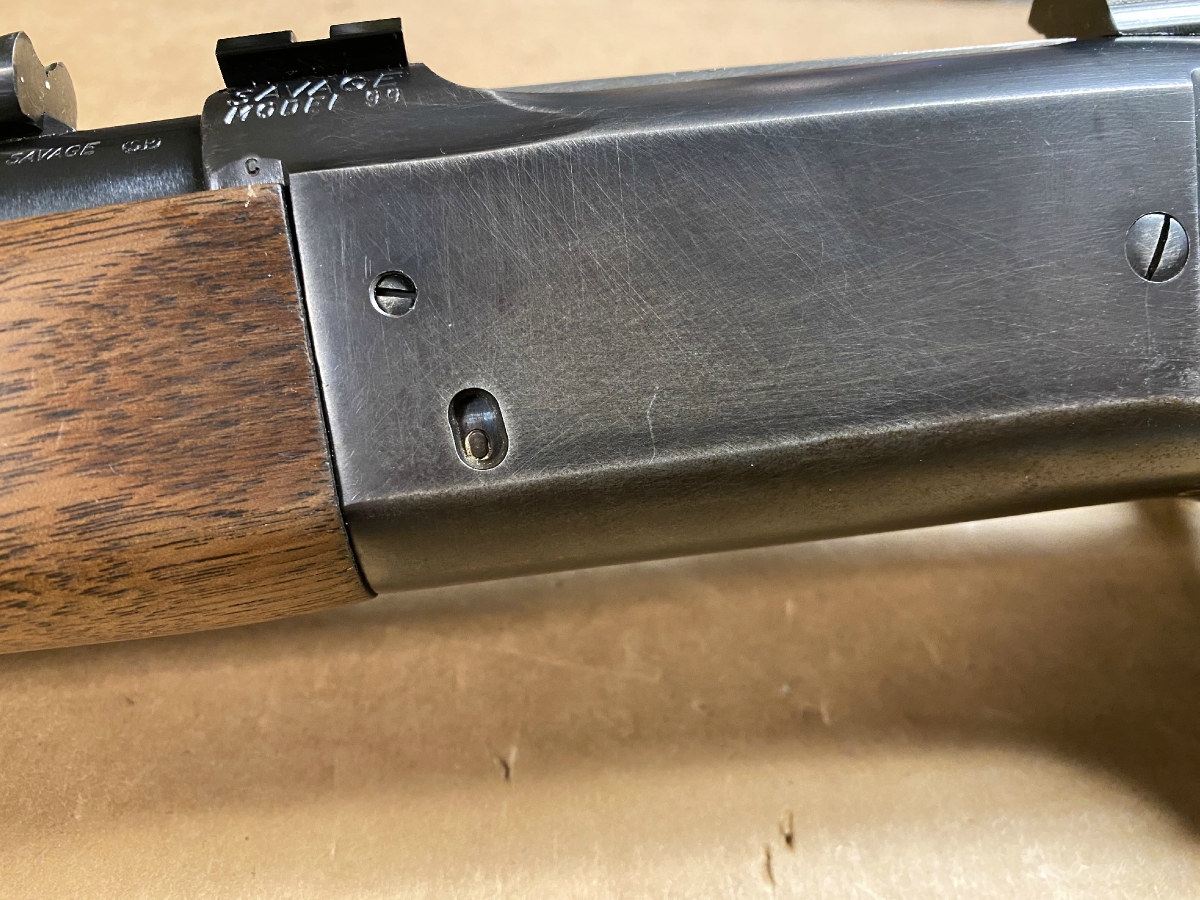 Savage Model 99 Lever Action Rifle Wood Stock 24 Inch Barrel Made In ...