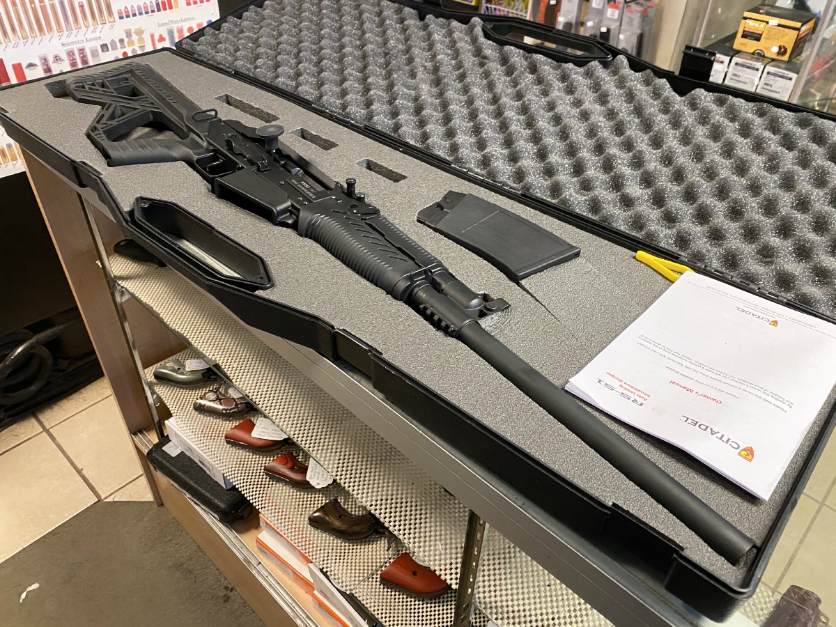 CITADEL - RSS1 Matte Black 12 Gauge 20 Inch Barrel 3 Inch Chamber 5+1 ...