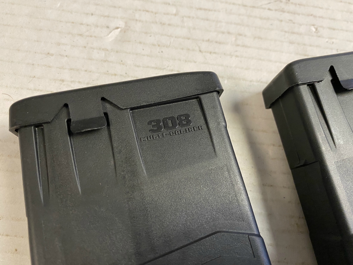 Two Ruger Gunsite Scout 10 Round 308 Magazines With Dust Covers ...