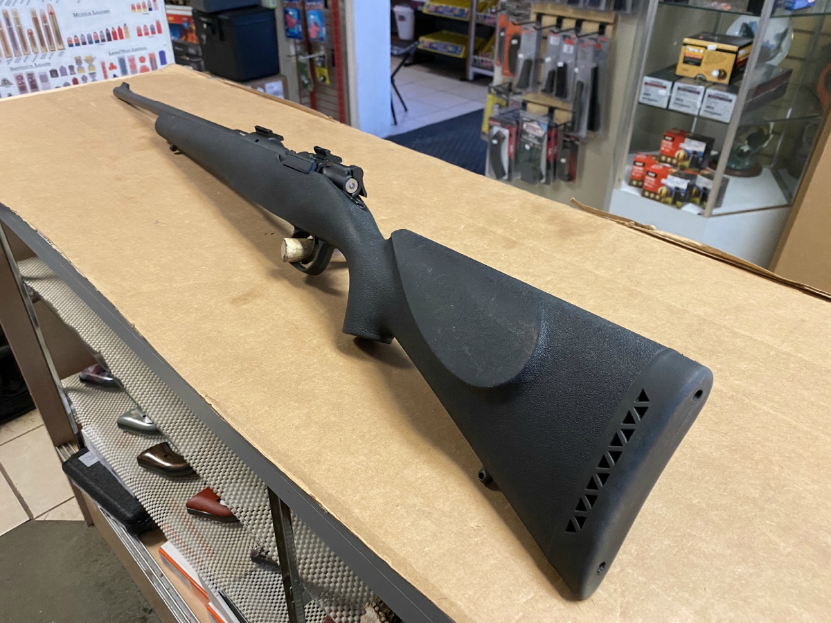 Spanish Mauser M93 Bolt Action Rifle Sporterized 20 Inch Barrel Black ...