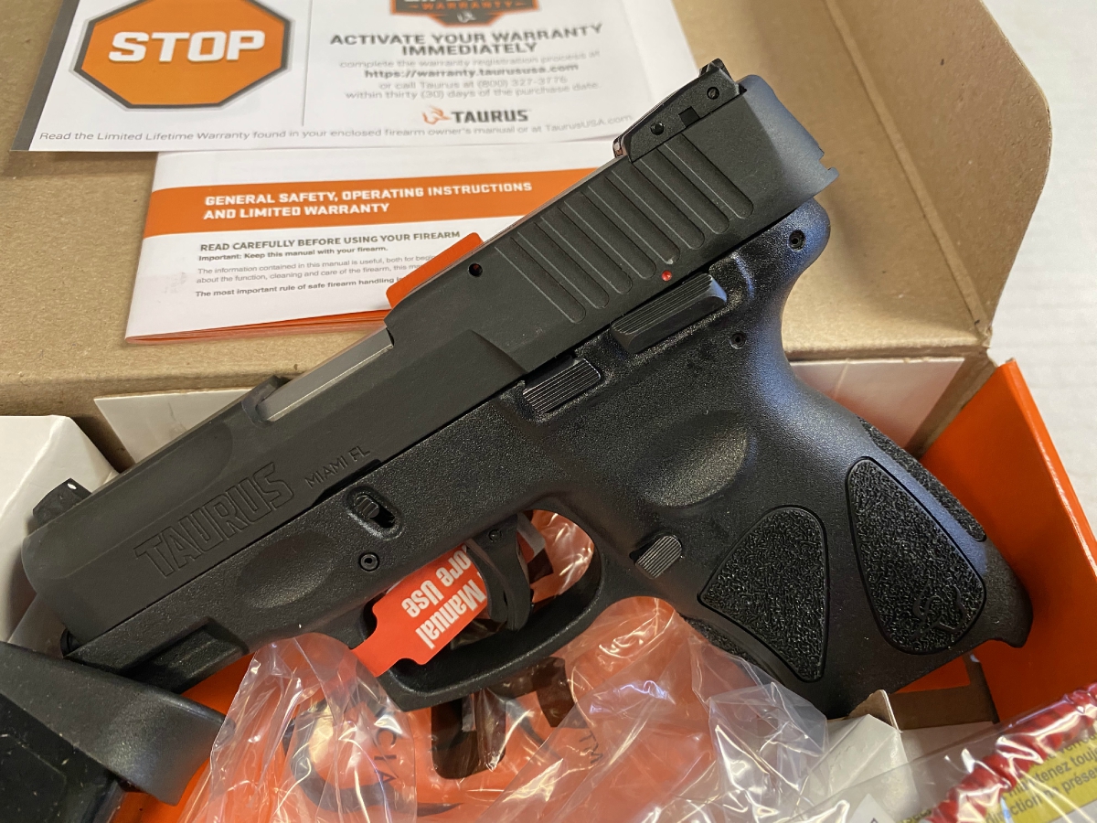 Taurus G2c Single/Double 3.20 Inch Barrel One 12+1 Black Polymer Grip ...