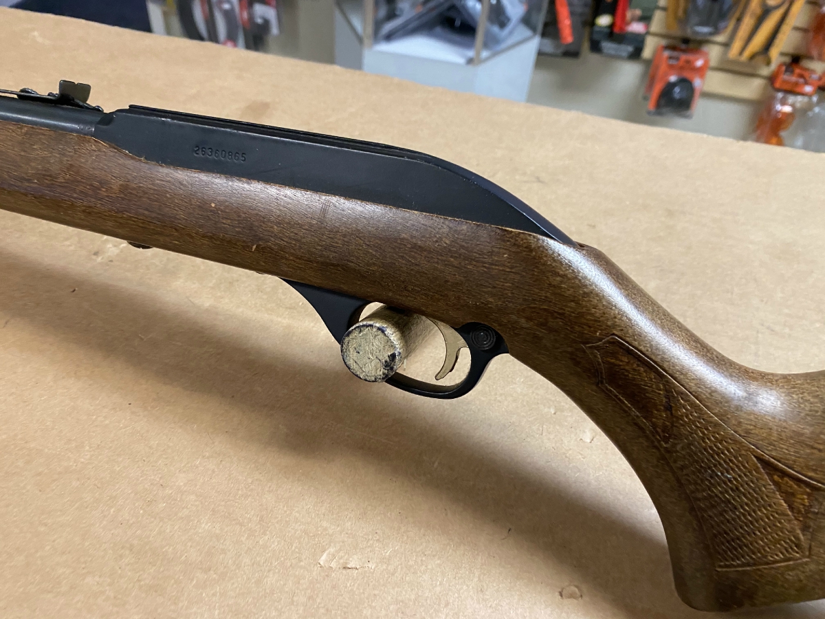 GLENFIELD MARLIN - MODEL 65 GOLDEN 50 SEMI-AUTO RIFLE WOOD STOCK IN ...