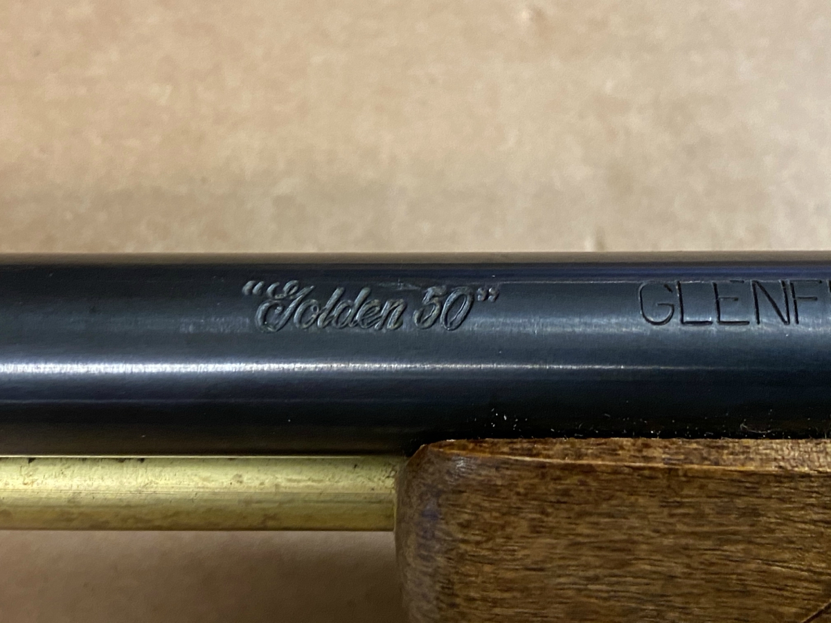 Glenfield Marlin Model 65 Golden 50 Semi-Auto Rifle Wood Stock In Fair ...