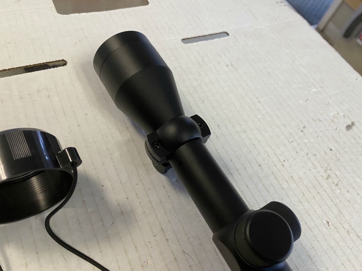Bushnell 3-9x40 Rifle Scope With Lens Covers And Rings Nice For Sale at ...