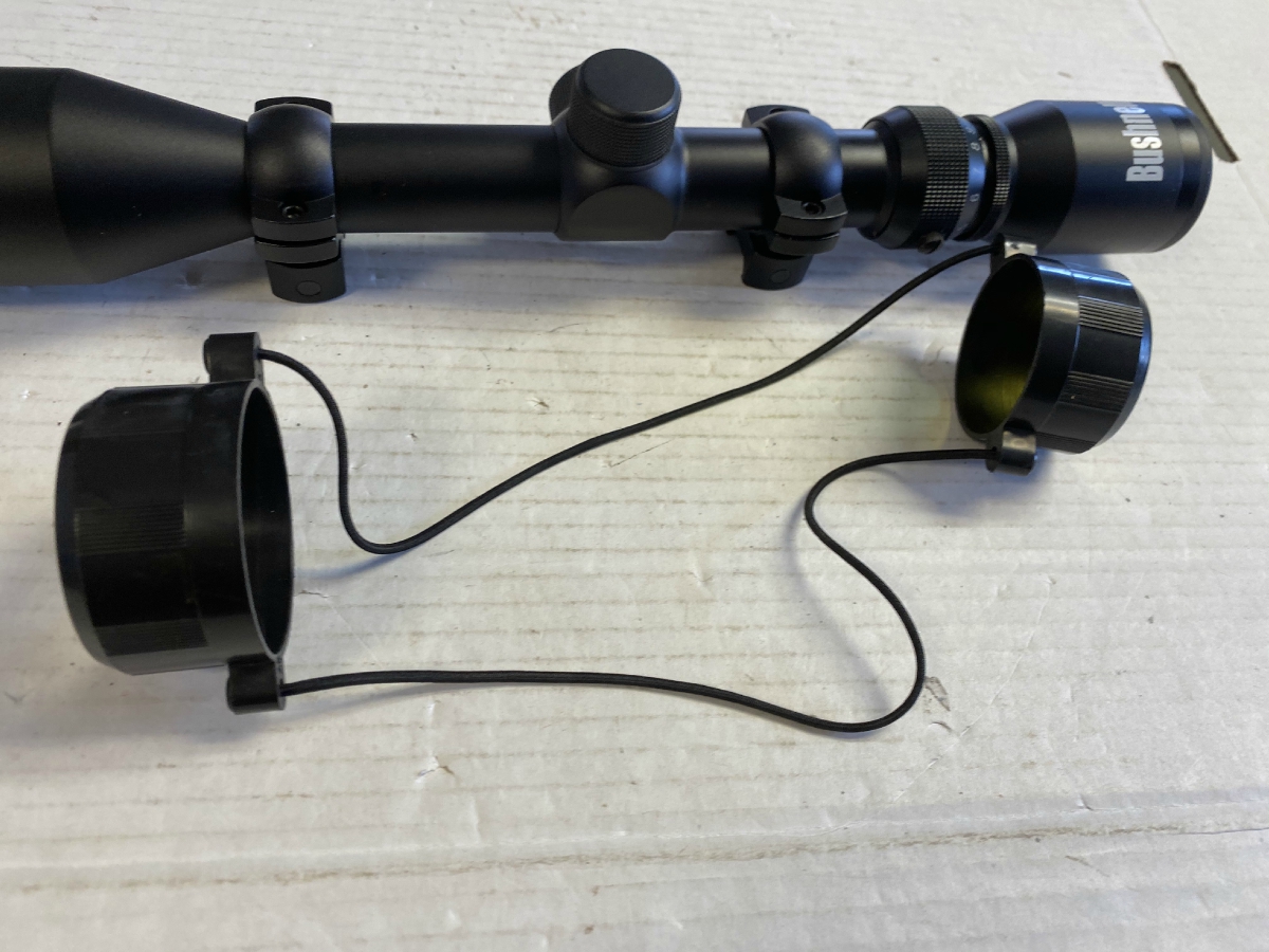 Bushnell 3-9x40 Rifle Scope With Lens Covers And Rings Nice For Sale at ...