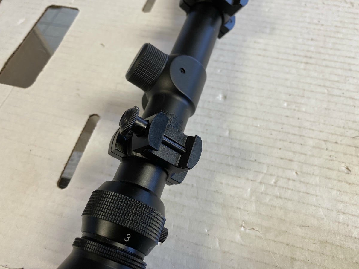 Bushnell 3-9x40 Rifle Scope With Lens Covers And Rings Nice For Sale at ...