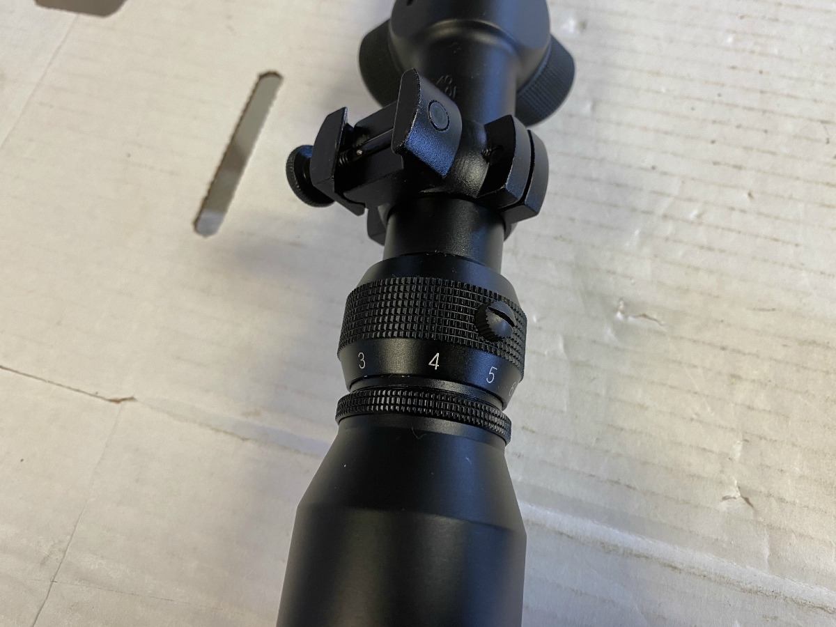 Bushnell 3-9x40 Rifle Scope With Lens Covers And Rings Nice For Sale at ...