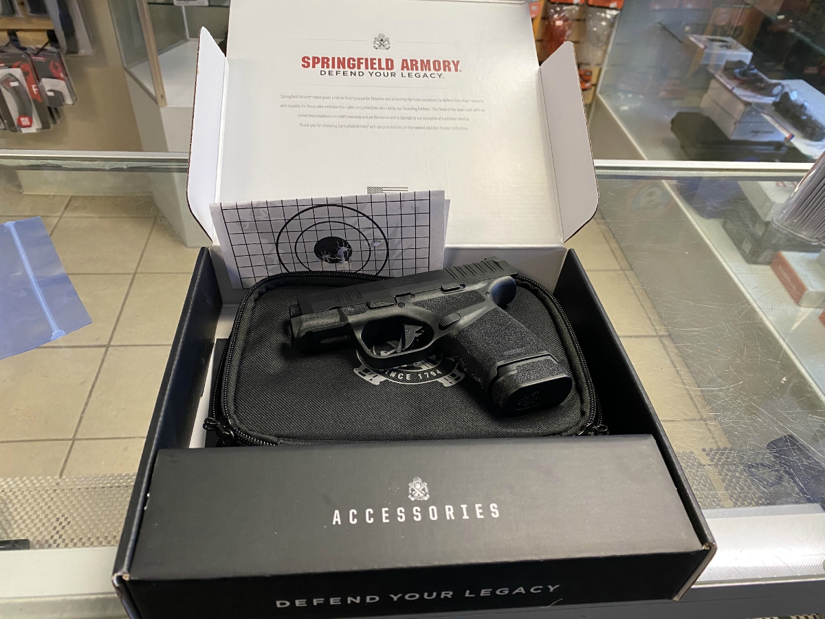 Springfield Armory Hellcat 3 Inch Barrel 13+1 11+1 Black Black Melonite ...