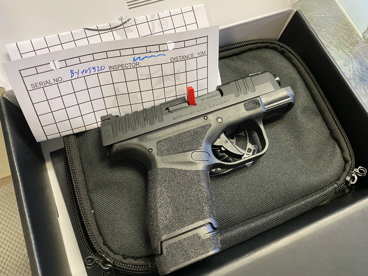 Springfield Armory Hellcat 3 Inch Barrel 13+1 11+1 Black Black Melonite ...