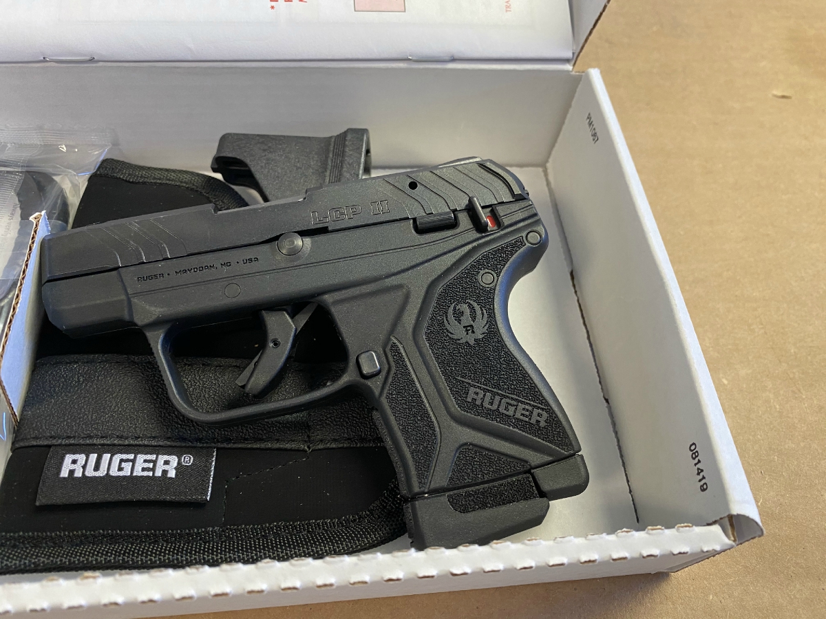 Ruger Lcp Ii Lite Rack 22 Lr 2.75 Inch Barrel 10+1 Black Steel Slide ...