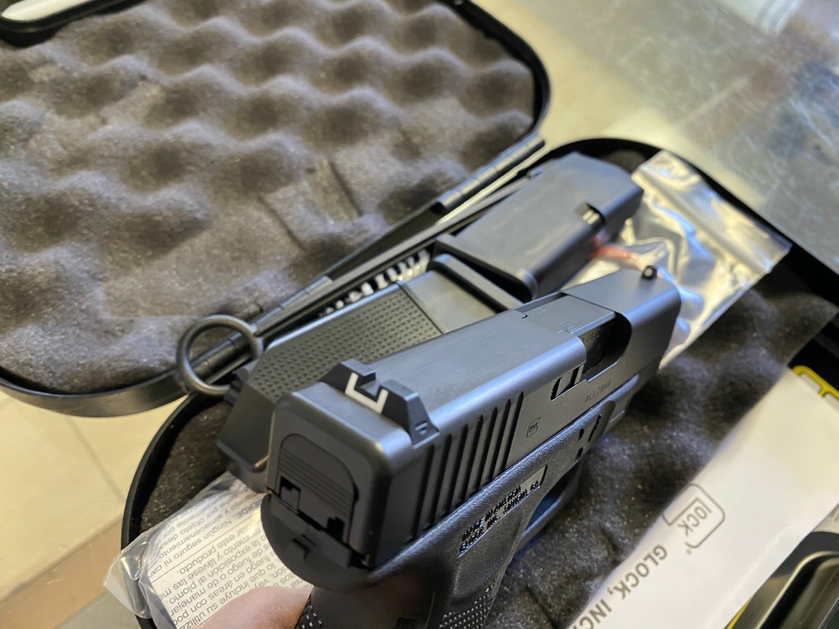 Glock G26 Gen 4 Double 3.42 Inch Barrel 10+1 Black Interchangeable ...