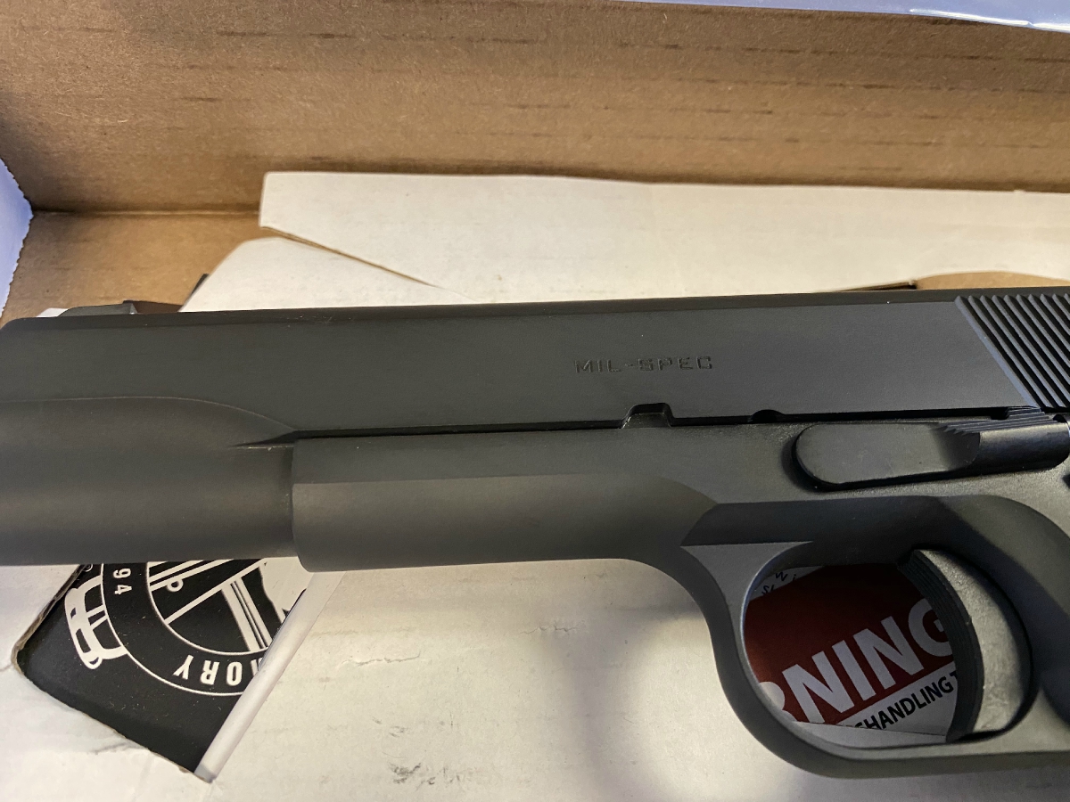 Springfield Model 1911 Defender Mil-Spec 5 Inch Barrel 7+1 Fully ...