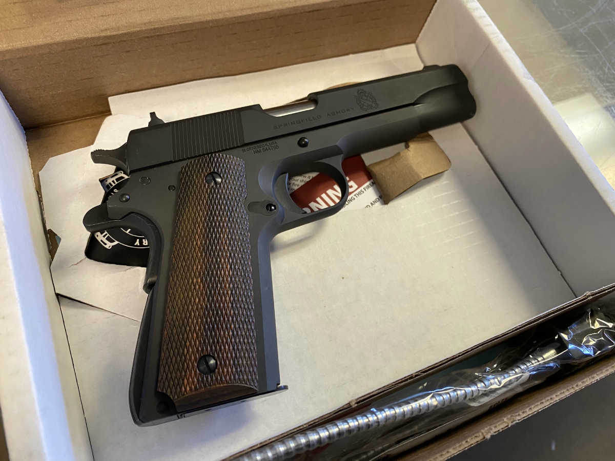 Springfield Model 1911 Defender Mil-Spec 5 Inch Barrel 7+1 Fully ...