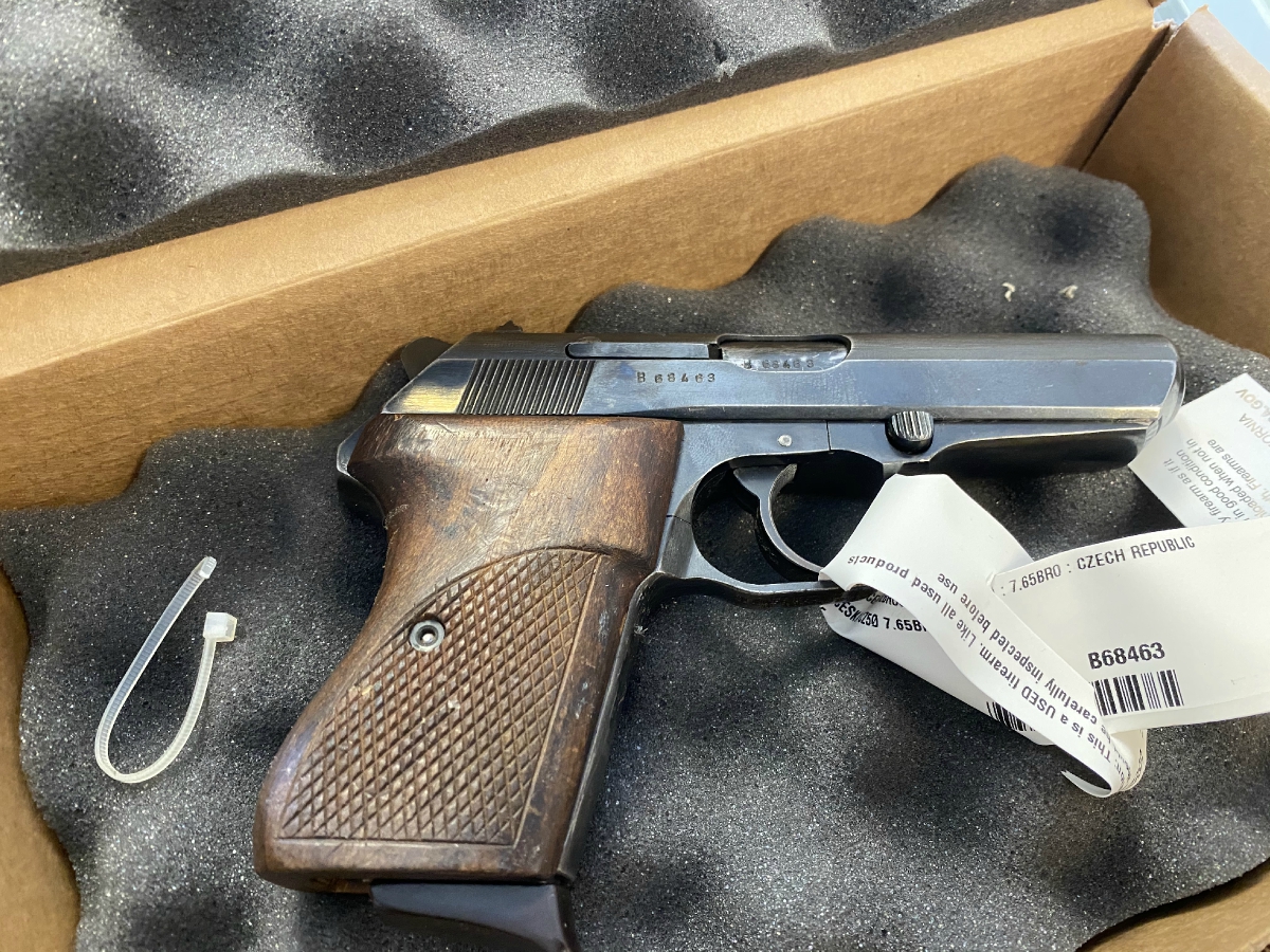 Century Arms Cent Cz50 32acp 3.8 Inch Barrel Blued Good Condition .32 ...