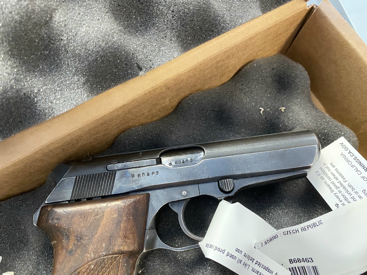 Century Arms Cent Cz50 32acp 3.8 Inch Barrel Blued Good Condition .32 ...