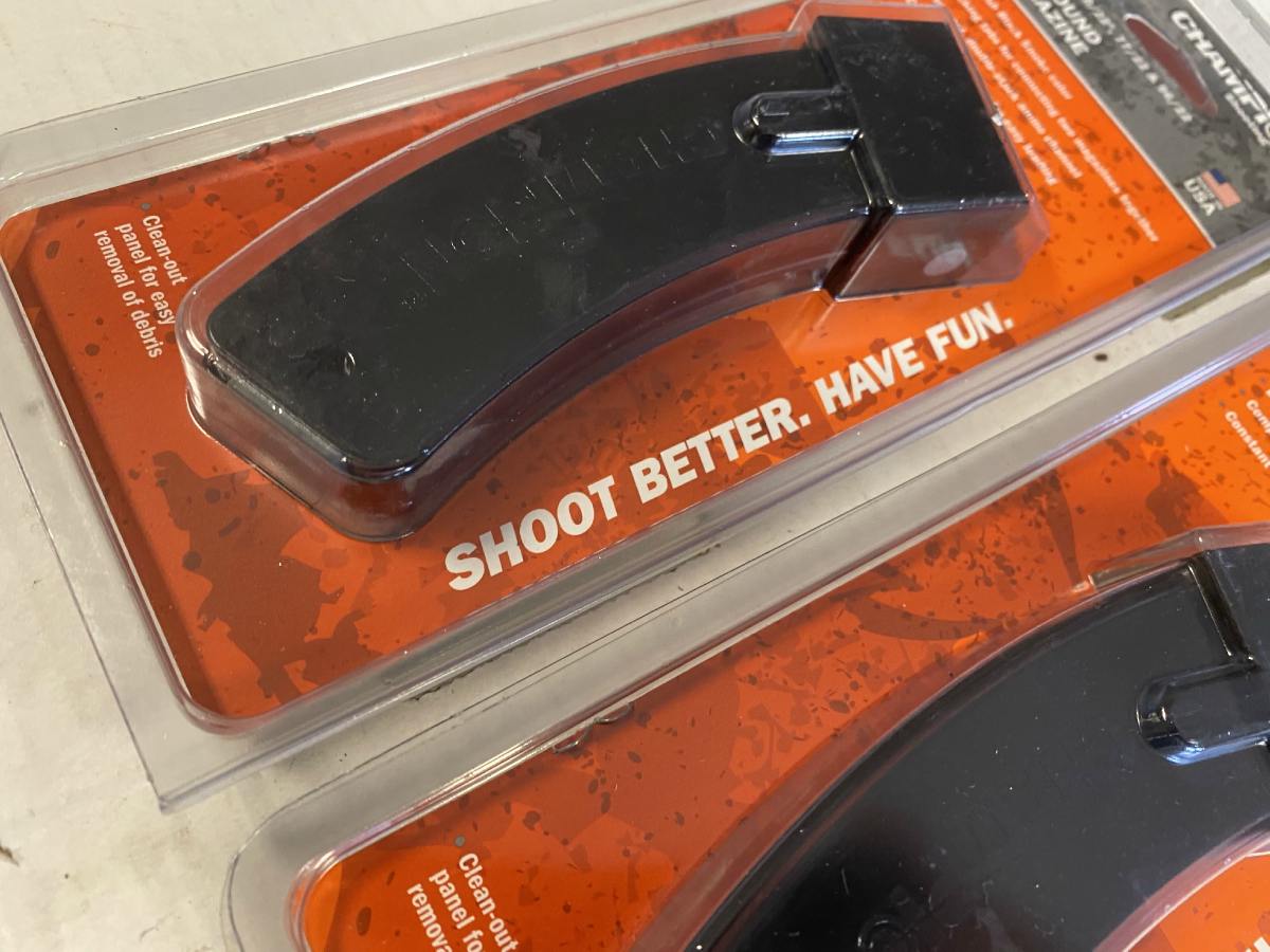 Two Magazines Ruger 10/22 22 Long Rifle 30-Round Polymer Smoke Factory ...