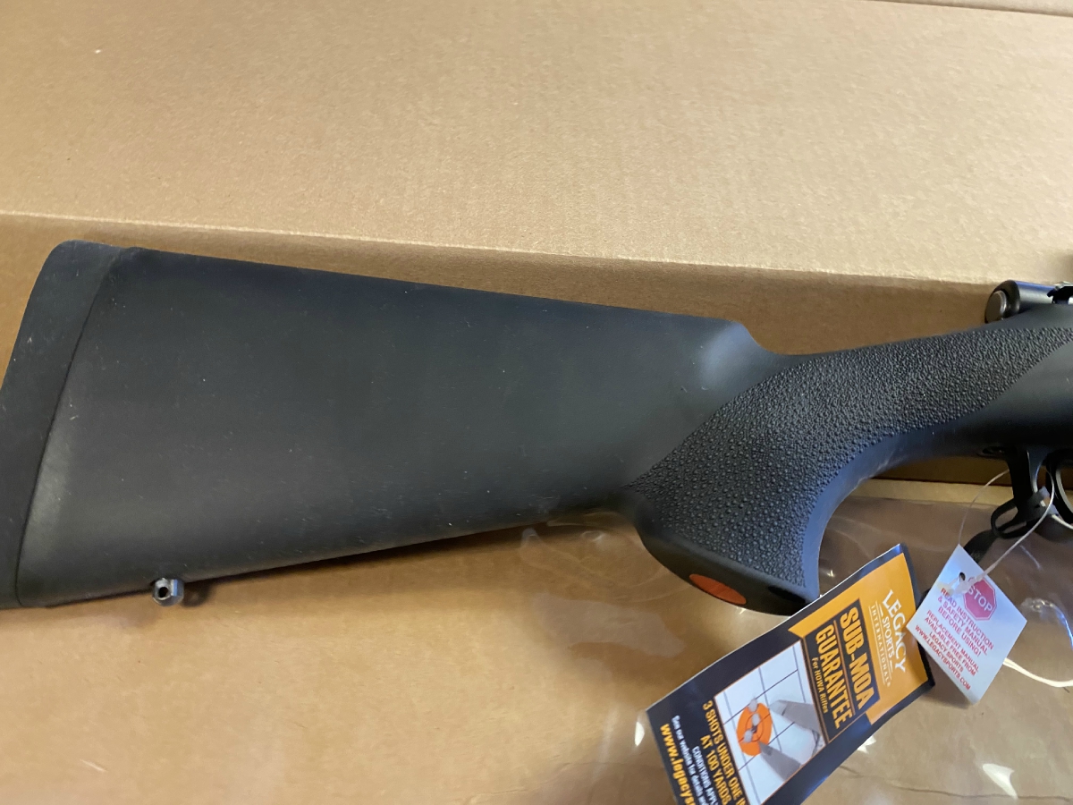 Howa 1500 Hogue 5+1 22 Inch Black Fixed Hogue Pillar-Bedded Overmolded ...