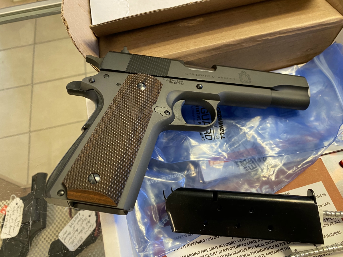 Springfield Armory 1911 Defender Mil-Spec 5 Inch Barrel 7+1 Fully ...