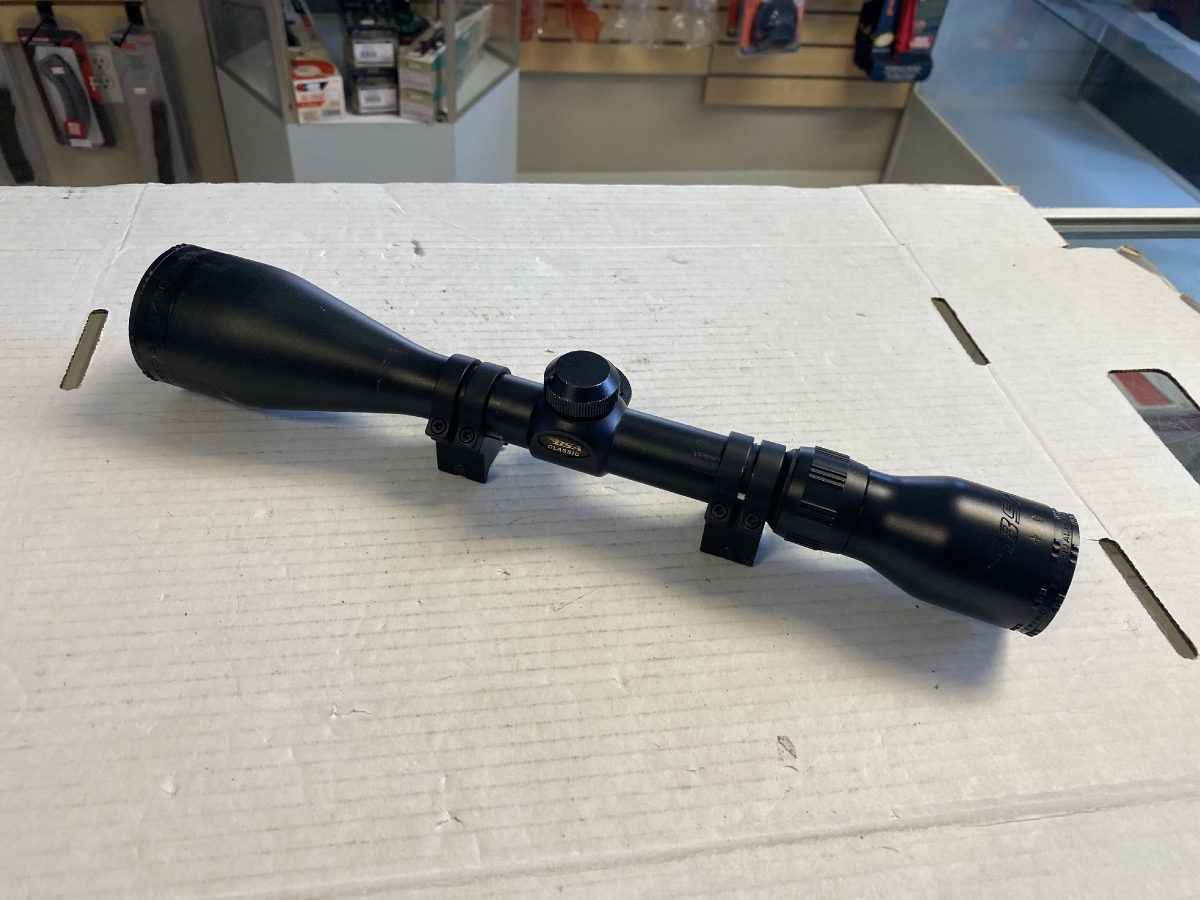 Birmingham Small Arms Bsa Classic 3-9x50 Rifle Scope With Rings And ...