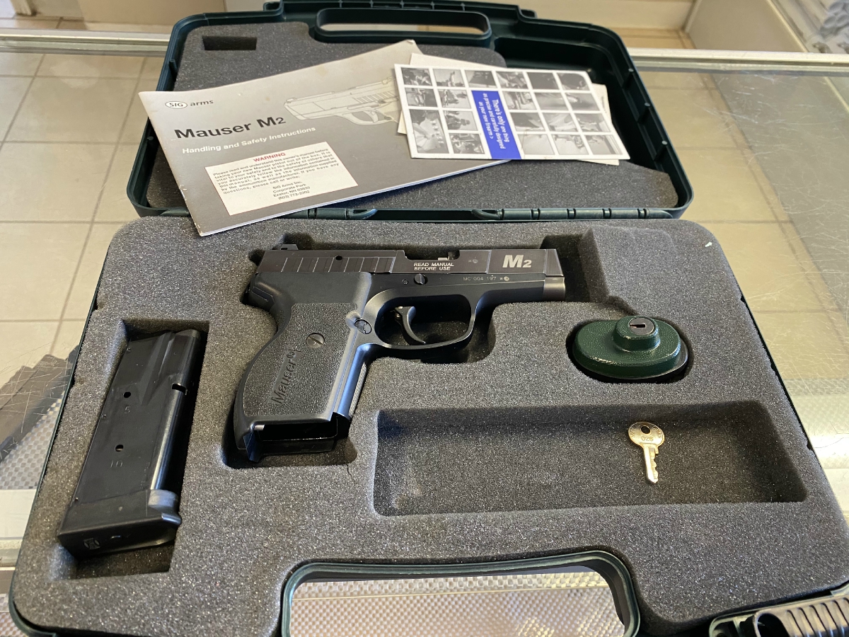 Sig Sauer Mauser Model M2 Semi-Auto Pistol One 10 Round Mag 4 Inch ...