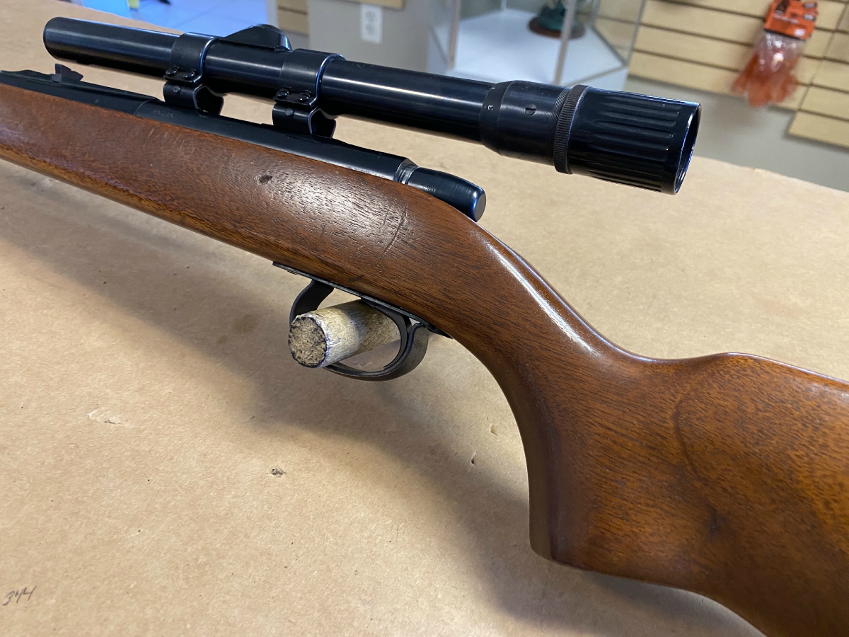 Remington Model 582 Bolt Action Rifle Wood Stock 24 Inch Barrel Tube ...