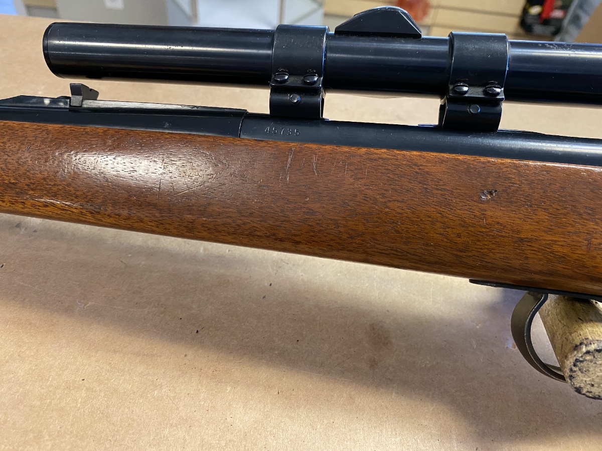 Remington Model 582 Bolt Action Rifle Wood Stock 24 Inch Barrel Tube ...