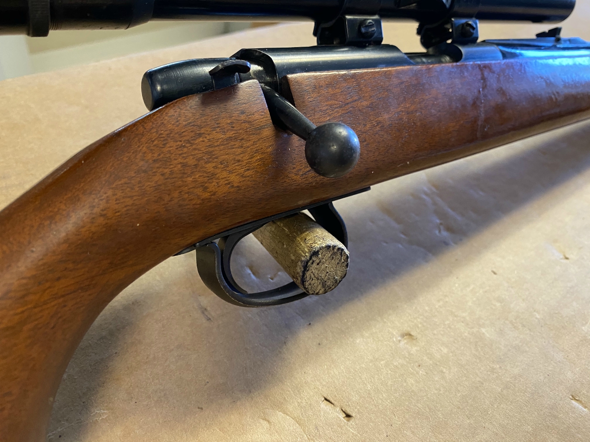 Remington Model 582 Bolt Action Rifle Wood Stock 24 Inch Barrel Tube ...