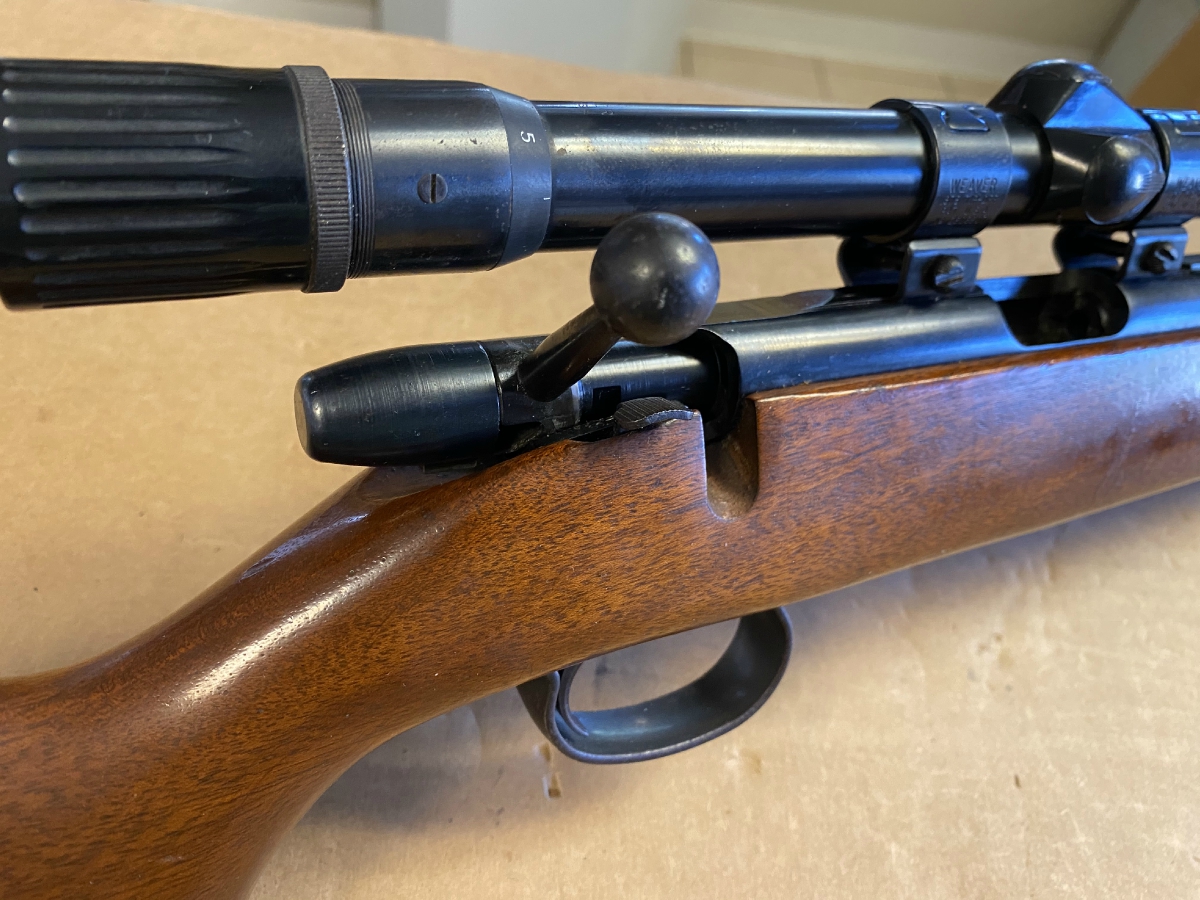 Remington Model 582 Bolt Action Rifle Wood Stock 24 Inch Barrel Tube ...