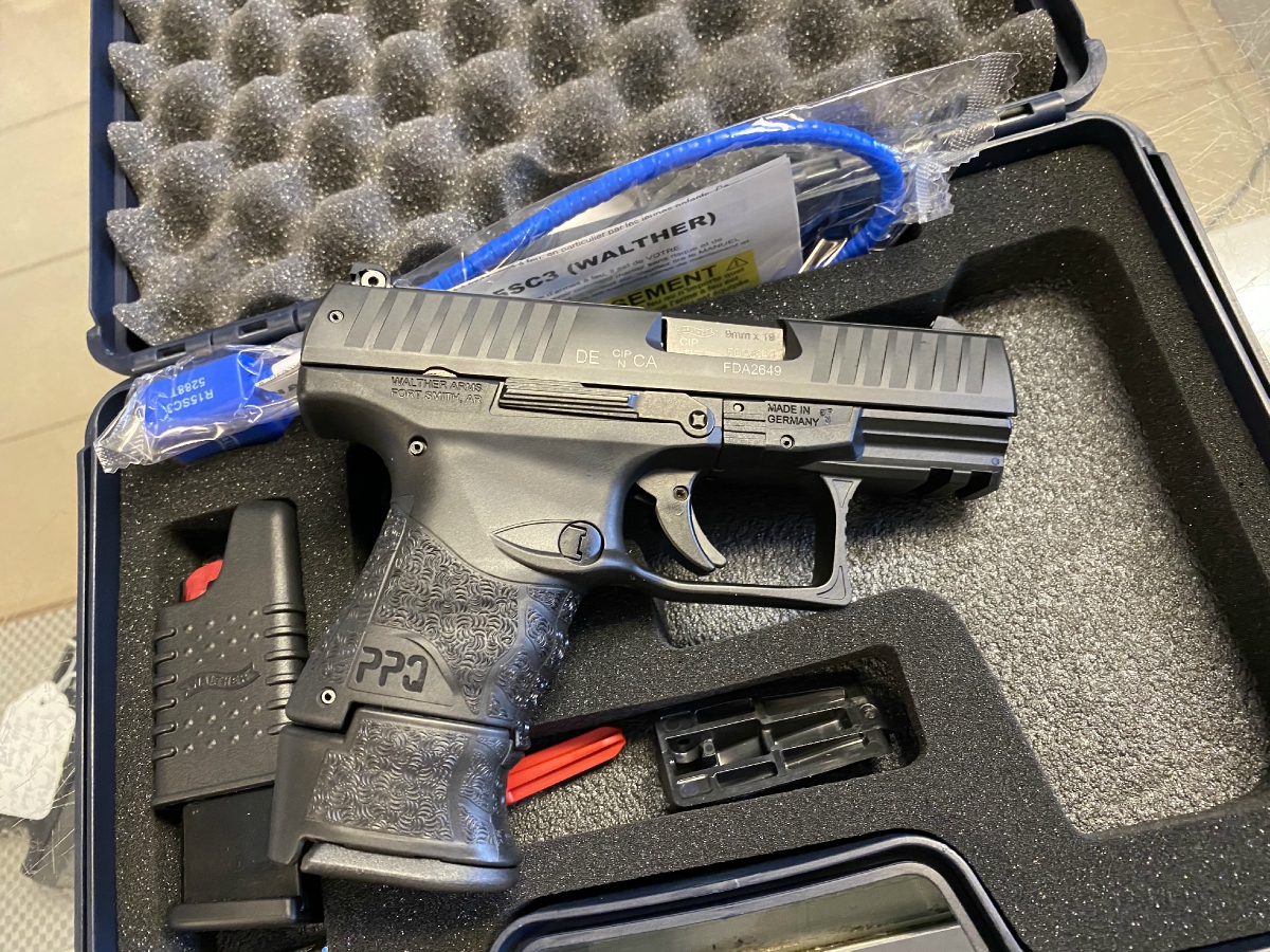 Walther PPQ M2 Subcompact 3.50 Inch Barrel 10+1 15+1 Black Black ...