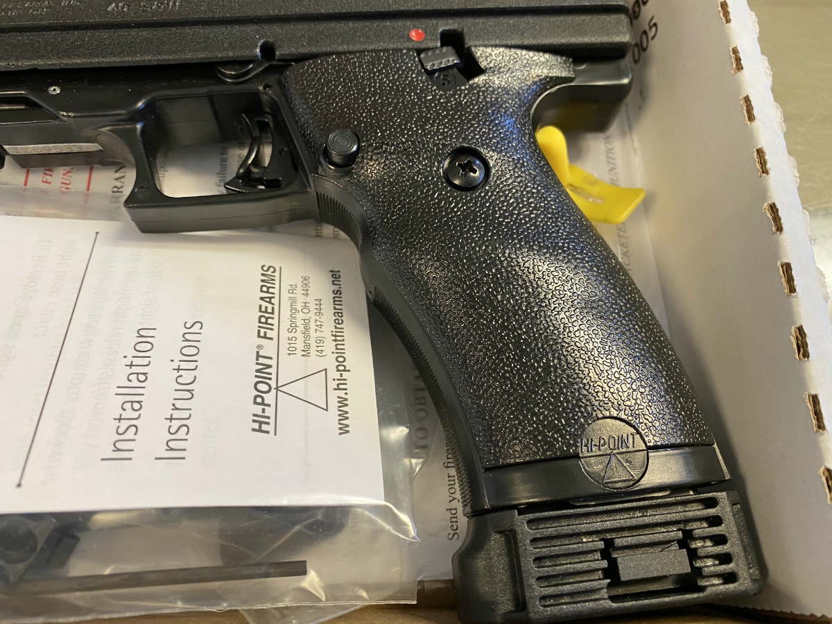 Hi Point 40 S&W Standard 4.50 Inch Barrel 10+1 Black Polymer Grip New ...